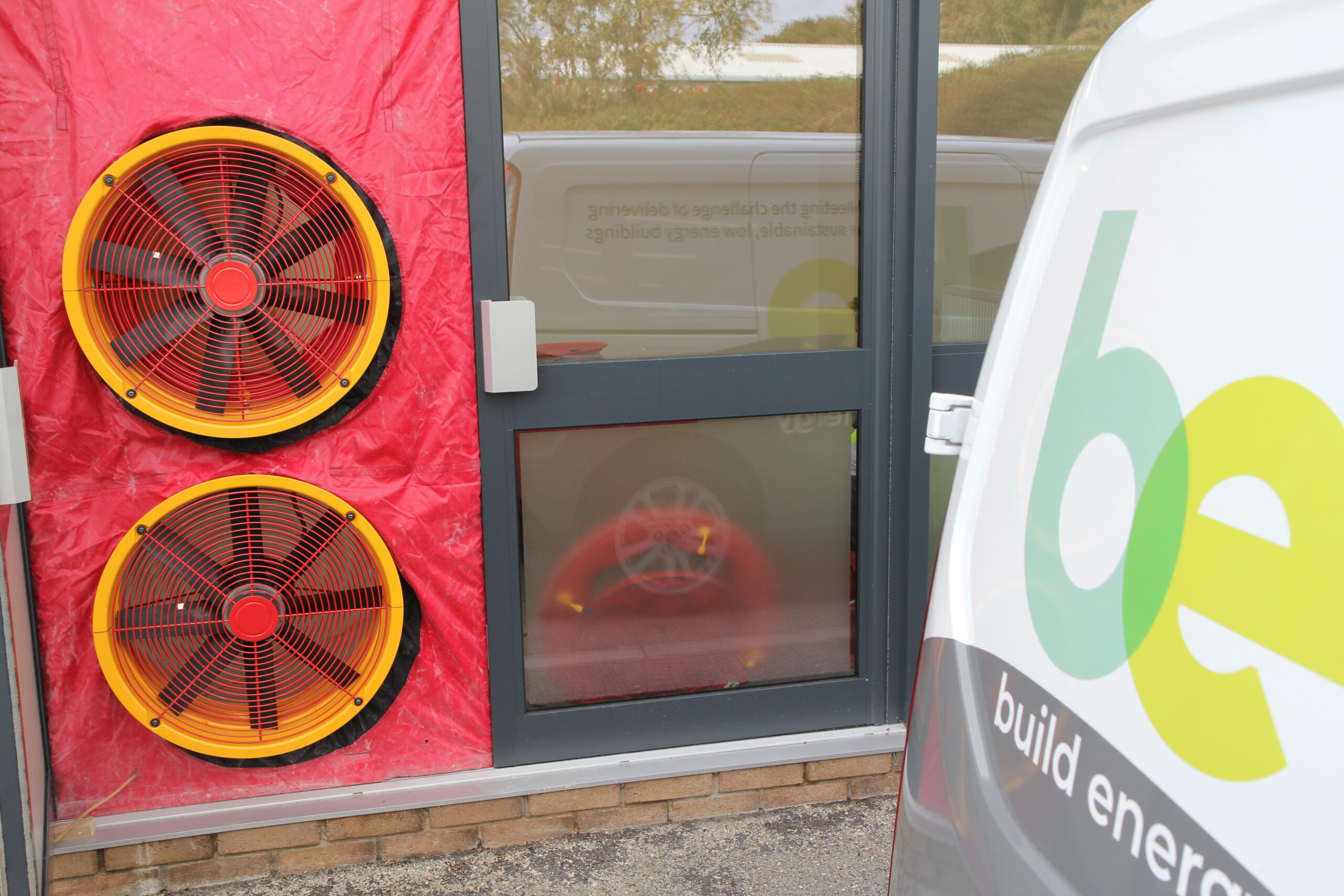 Air Permeability Testing is a requirement under UK building regs